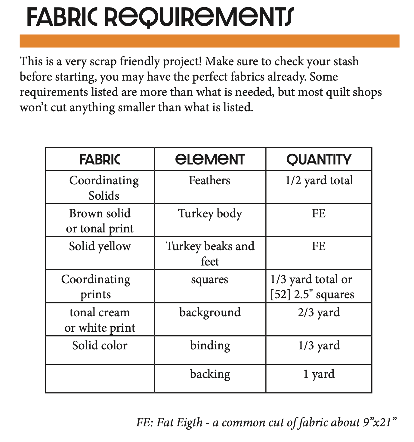 Turkey Quilted Table Runner Pattern – Five Sisters Quilt Shop